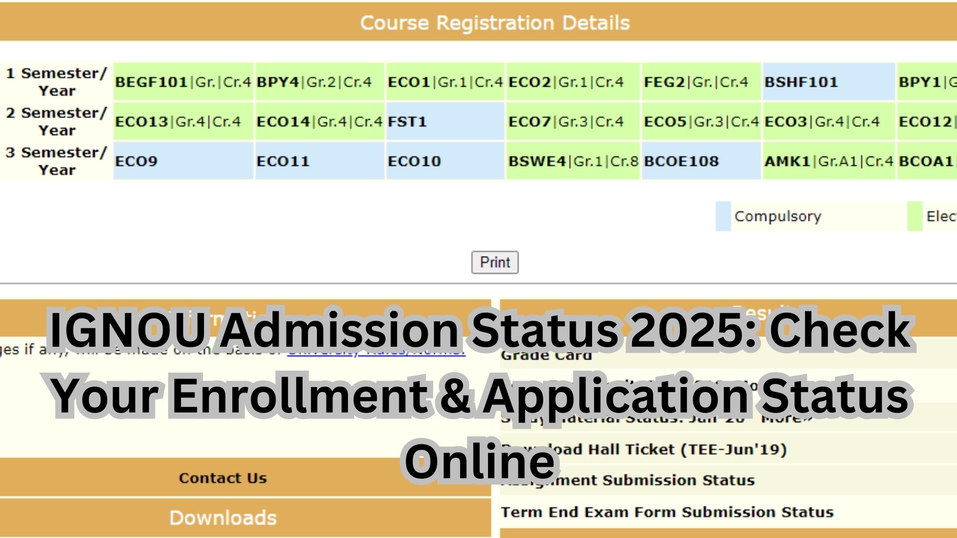 IGNOU Admission Status 2025: Check Your Enrollment & Application Status Online