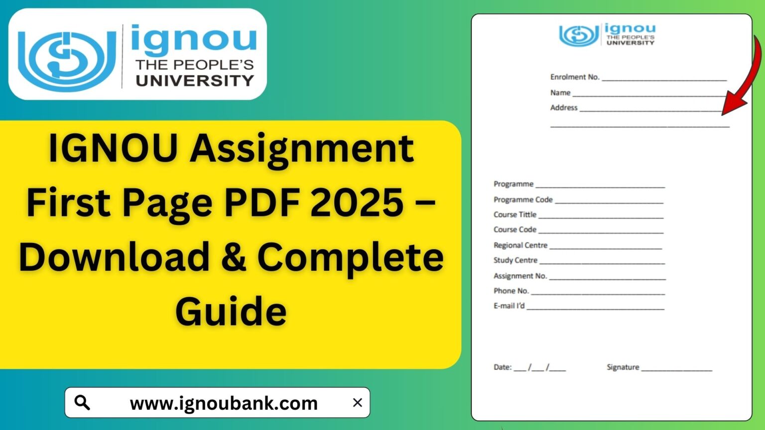 IGNOU ID Card Download 2025 – Complete Guide for Students