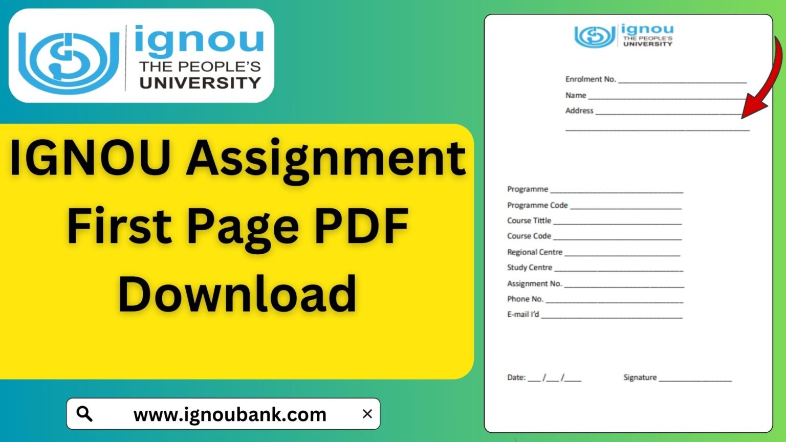 IGNOU ID Card Download 2025: Direct link to download