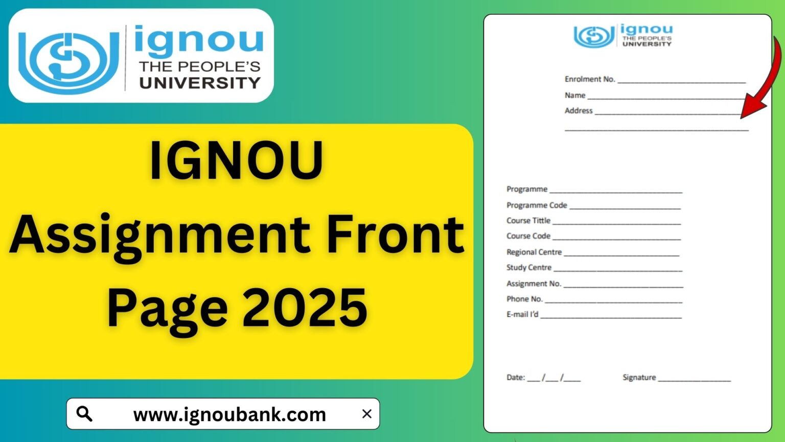 IGNOU Exam Form June 2025: Complete Guide
