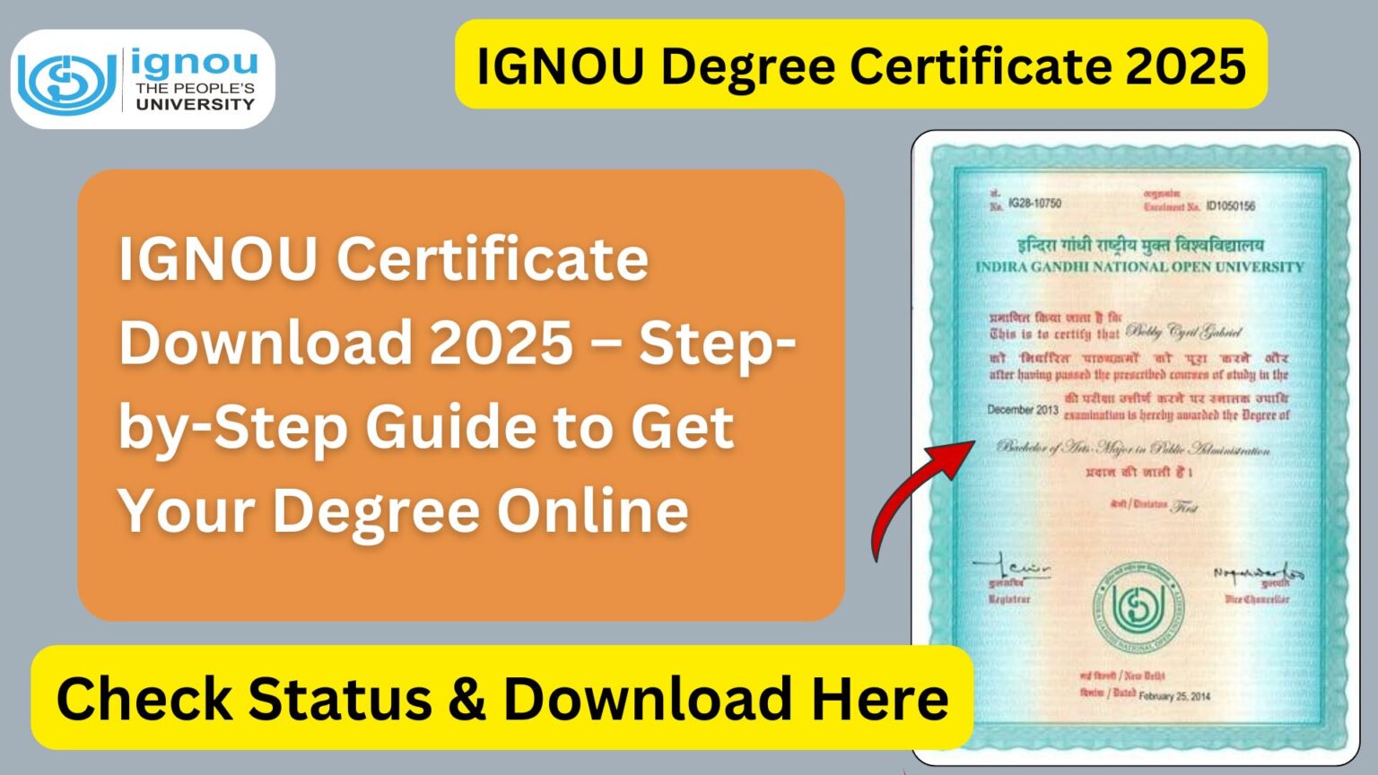 IGNOU Result 2025: Complete Guide to Checking Your TEE Results