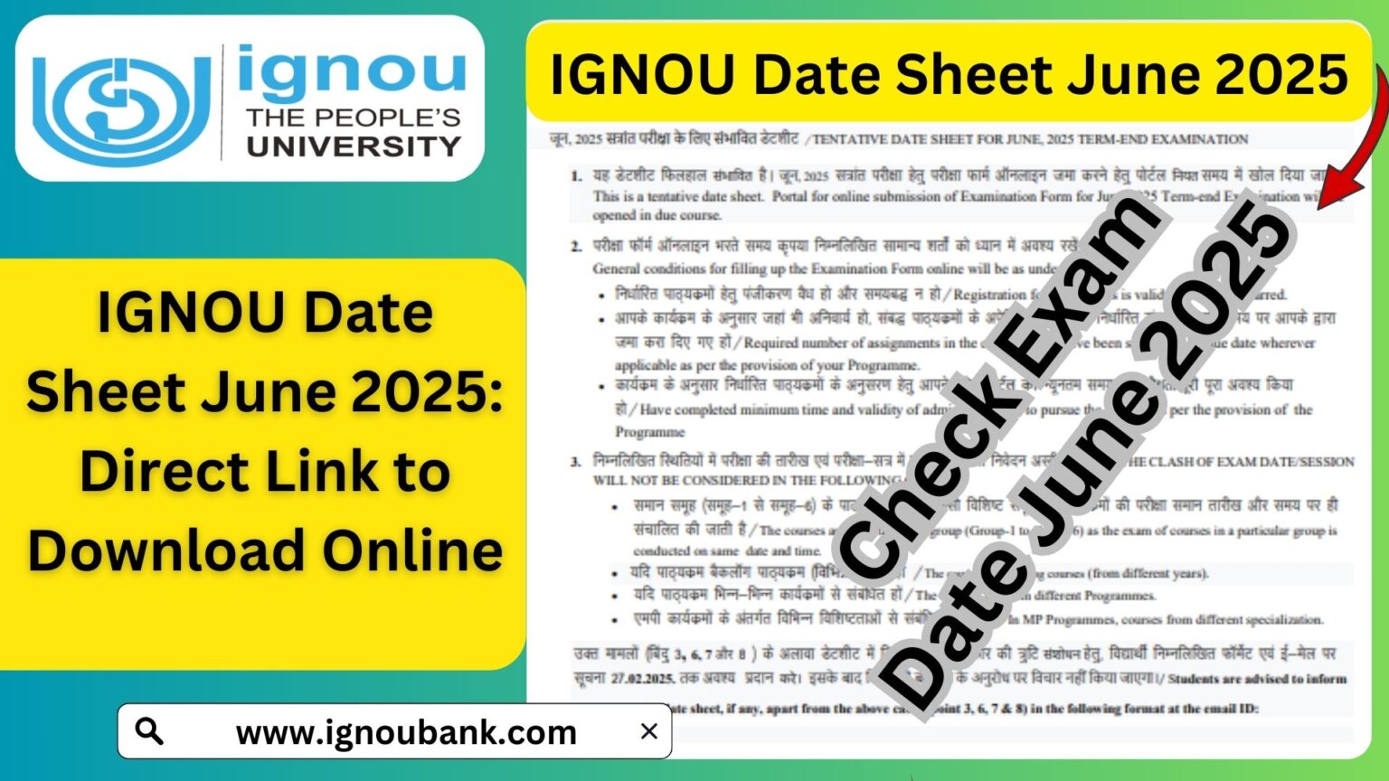 IGNOU Assignment First Page 2025 – Download & Guidelines