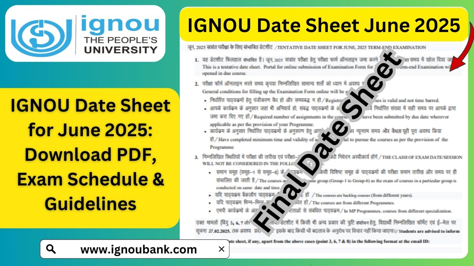 IGNOU Revaluation Form 2025: Complete Guide