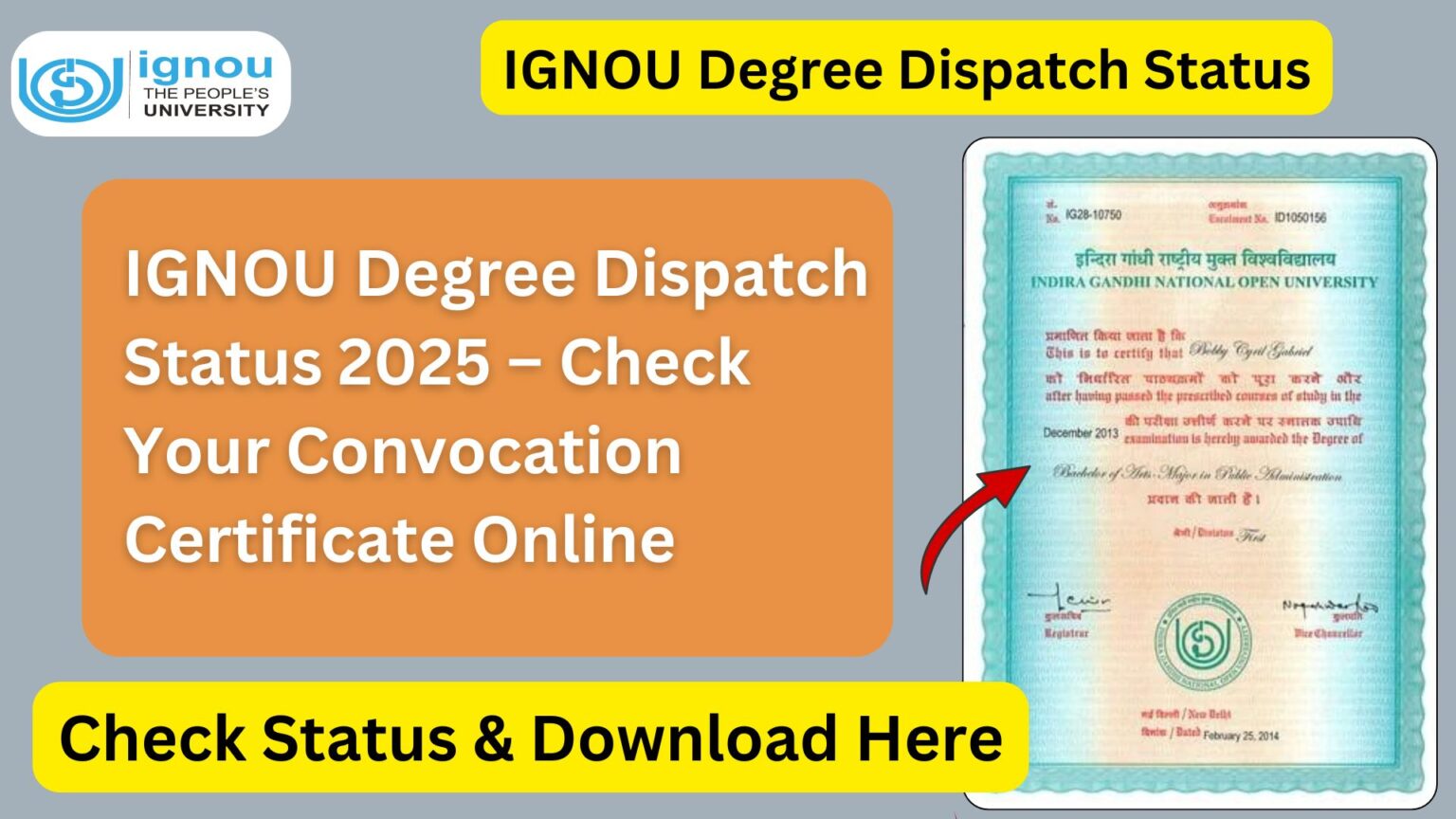 IGNOU Result 2025: Complete Guide to Checking Your TEE Results