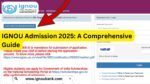 IGNOU Admission 2025: A Comprehensive Guide