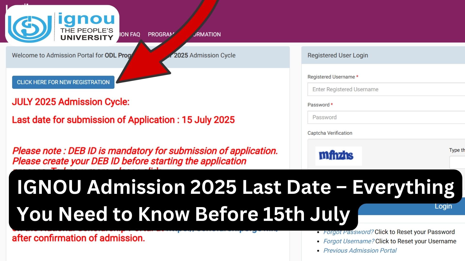 IGNOU Admission 2025: Complete Guide to Apply for UG, PG, Diploma ...