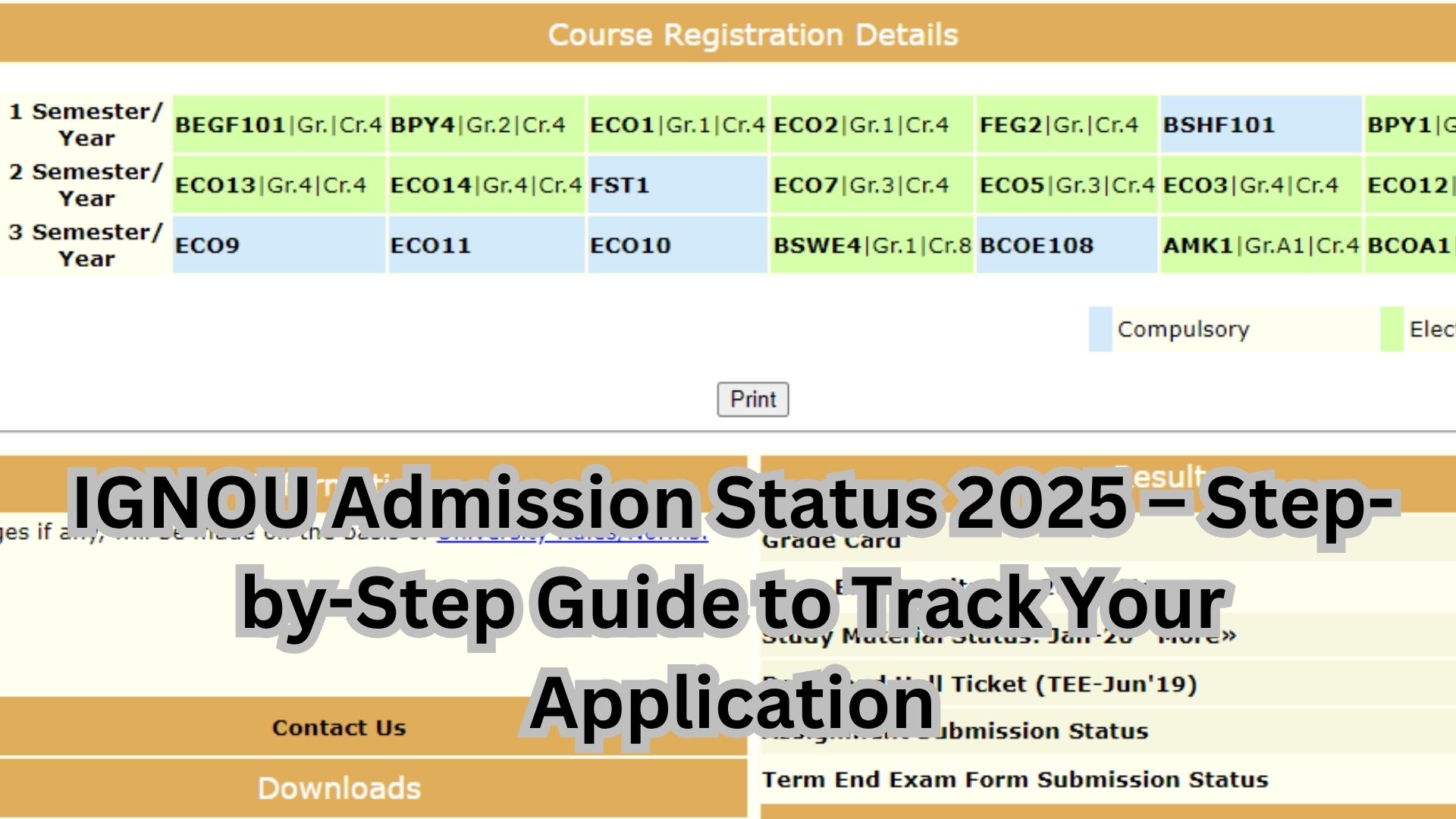 IGNOU Admission Status 2025 – Step-by-Step Guide to Track Your Application