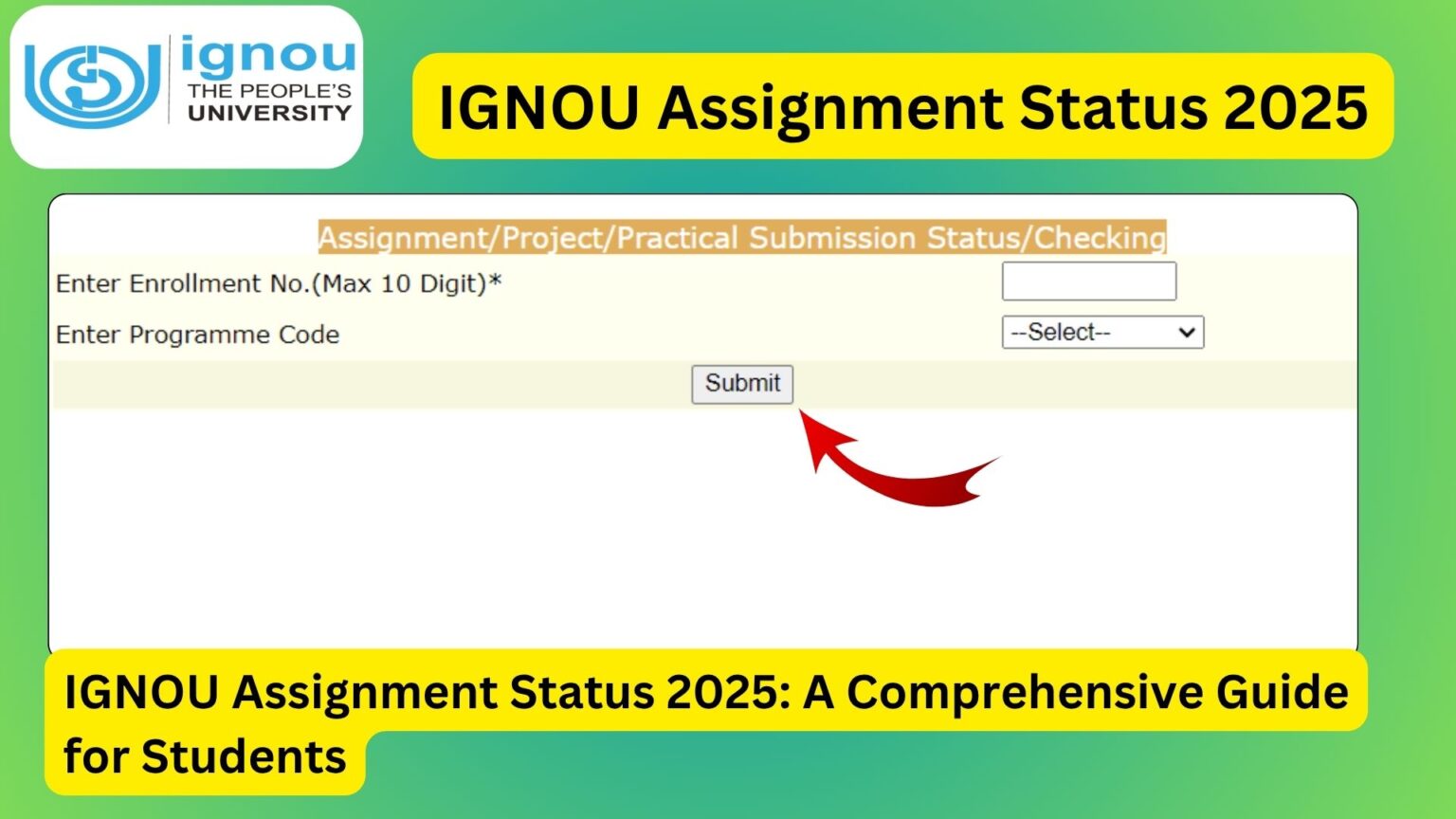 IGNOU Samarth Portal 2025: Complete Guide