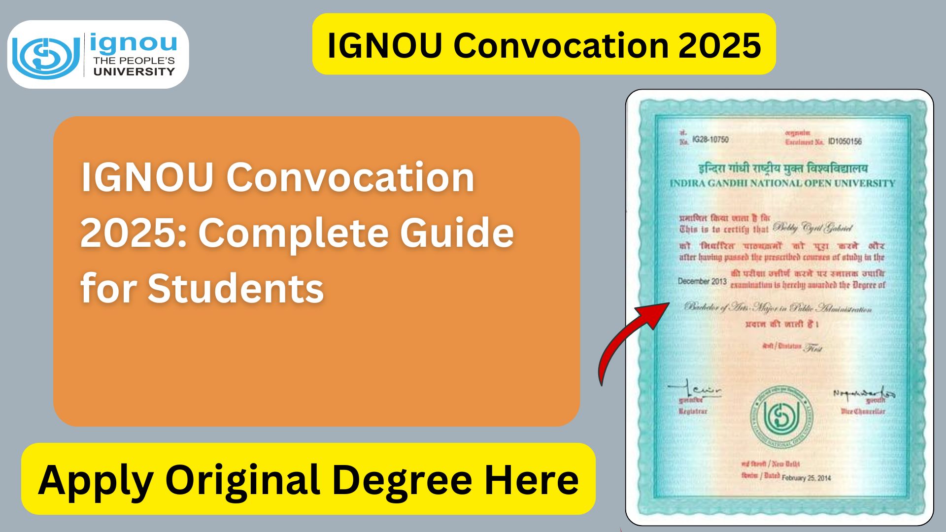 IGNOU Student Portal Login 2025 – A Complete Guide
