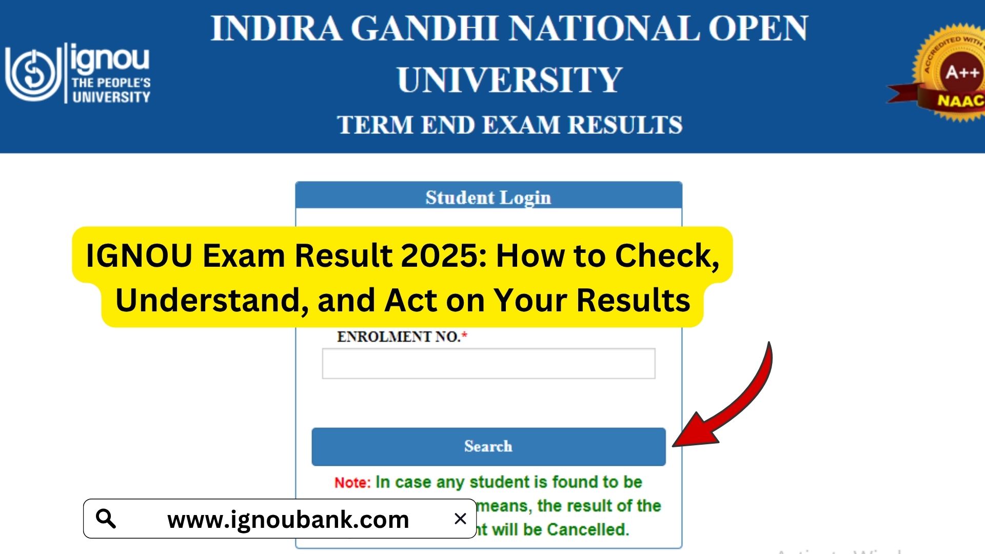 IGNOU Exam Result 2025: How to Check, Understand, and Act on Your Results