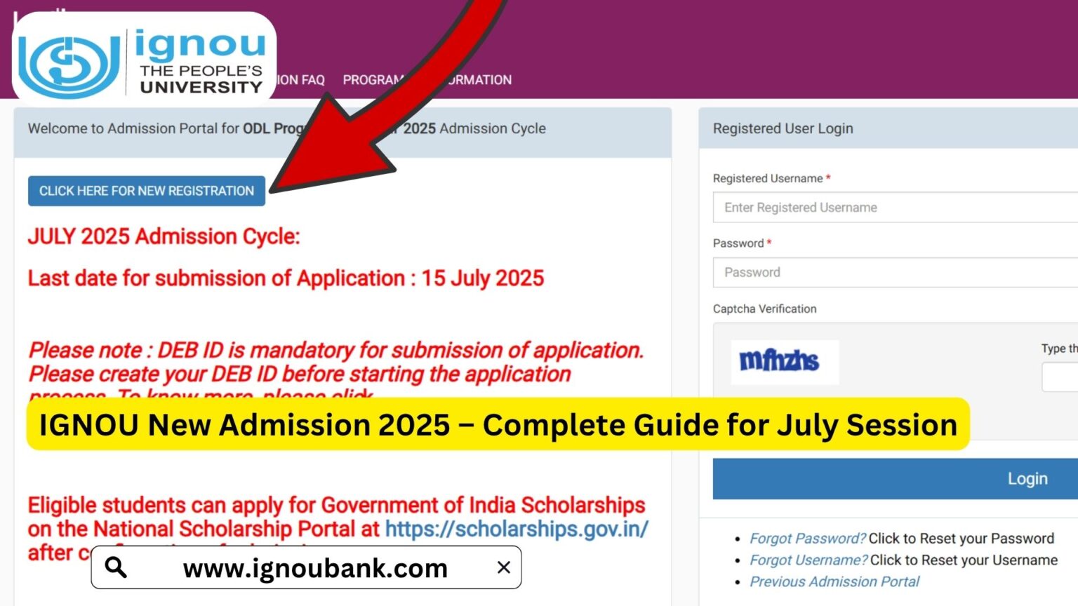 IGNOU Results June 2025 – Complete Guide to Check Your Term-End Exam Result