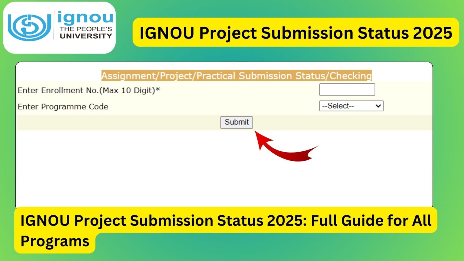 How to IGNOU Marksheet Download Online 2025: A Step-by-Step Guide