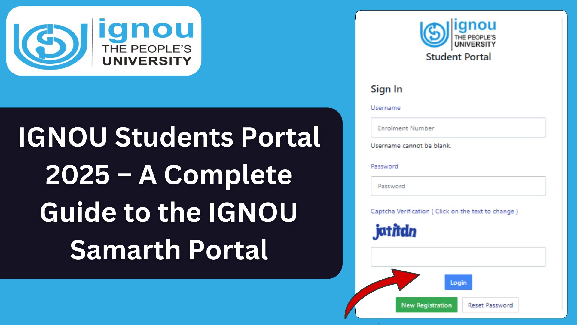 IGNOU Students Portal 2025 – A Complete Guide to the IGNOU Samarth Portal