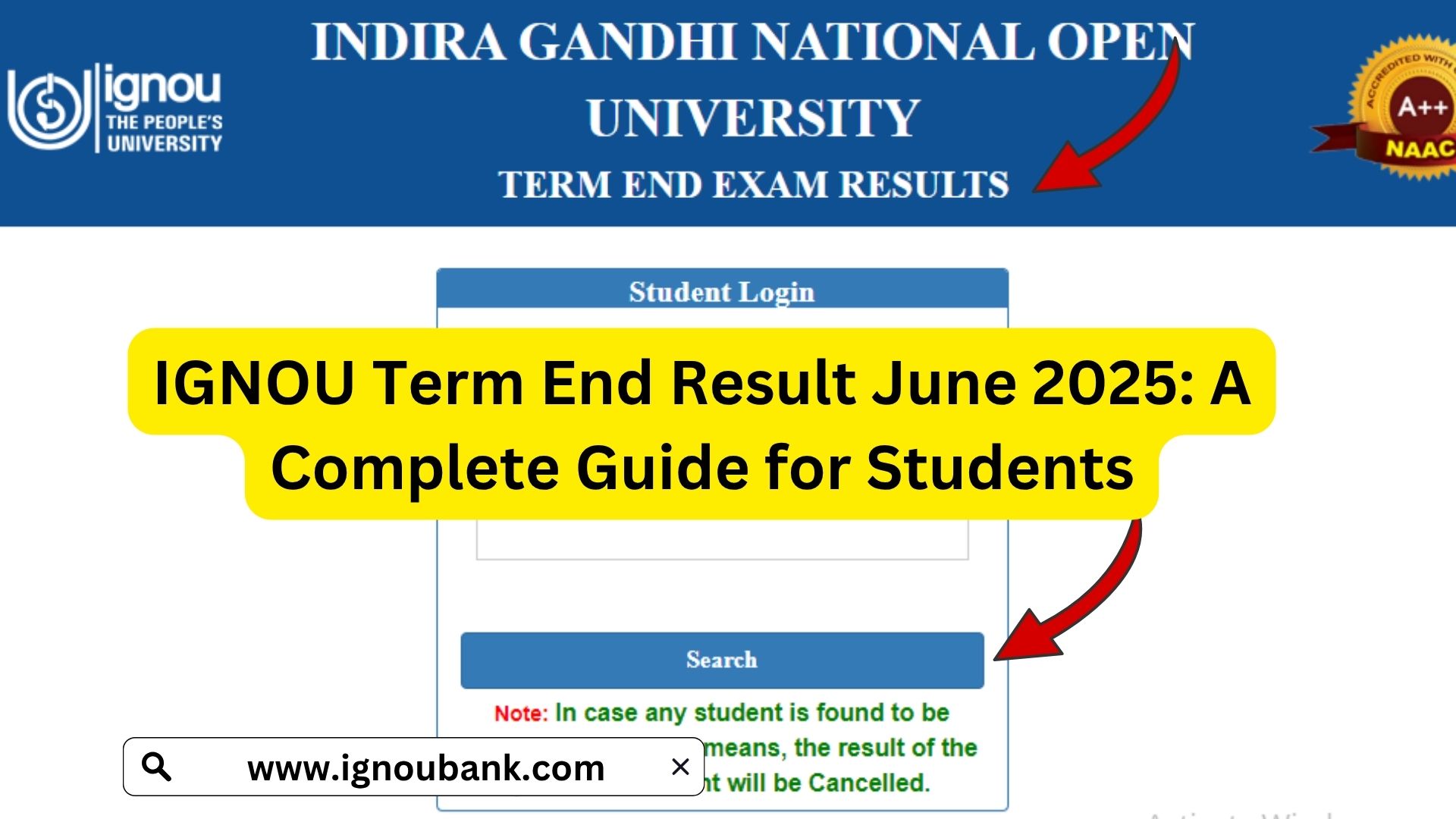 IGNOU Assignment Result 2025 – Complete Guide to Check Your Marks