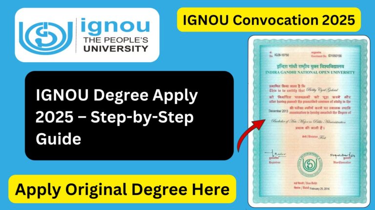 IGNOU Login with Enrollment No. to Student Portal 2025: A Step-by-Step ...