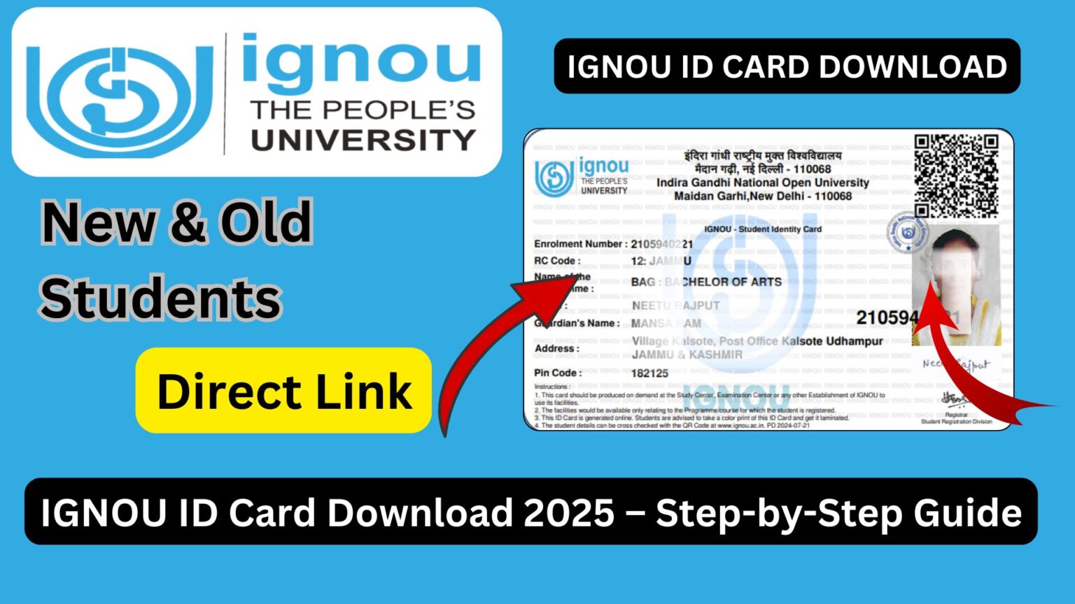 IGNOU Grade Card Status 2025: How to Check, Download, and Understand ...