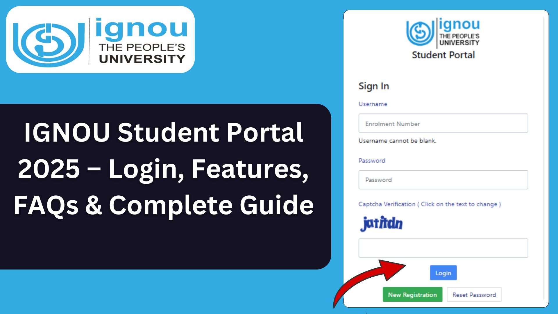 IGNOU Student Portal 2025 – Login, Features, FAQs & Complete Guide