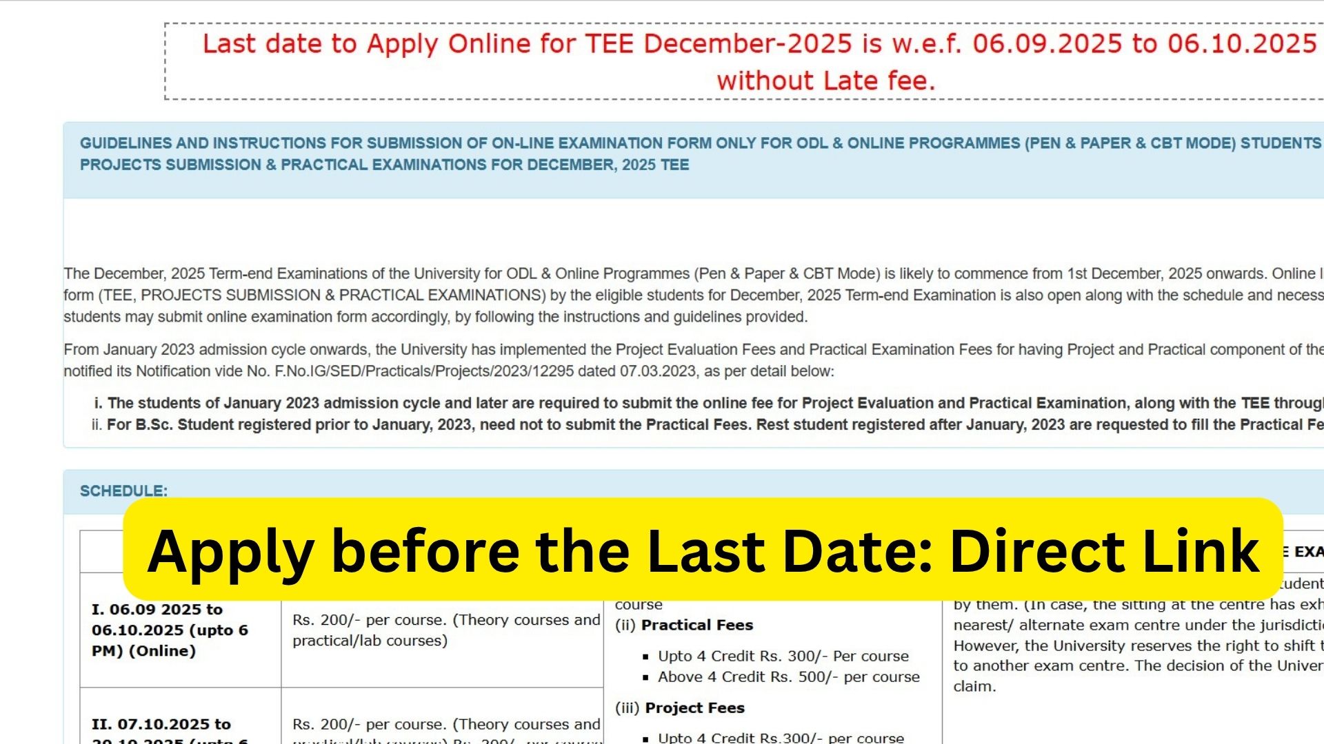 IGNOU Exam Form 2025 – Complete Step-by-Step Guide for Students