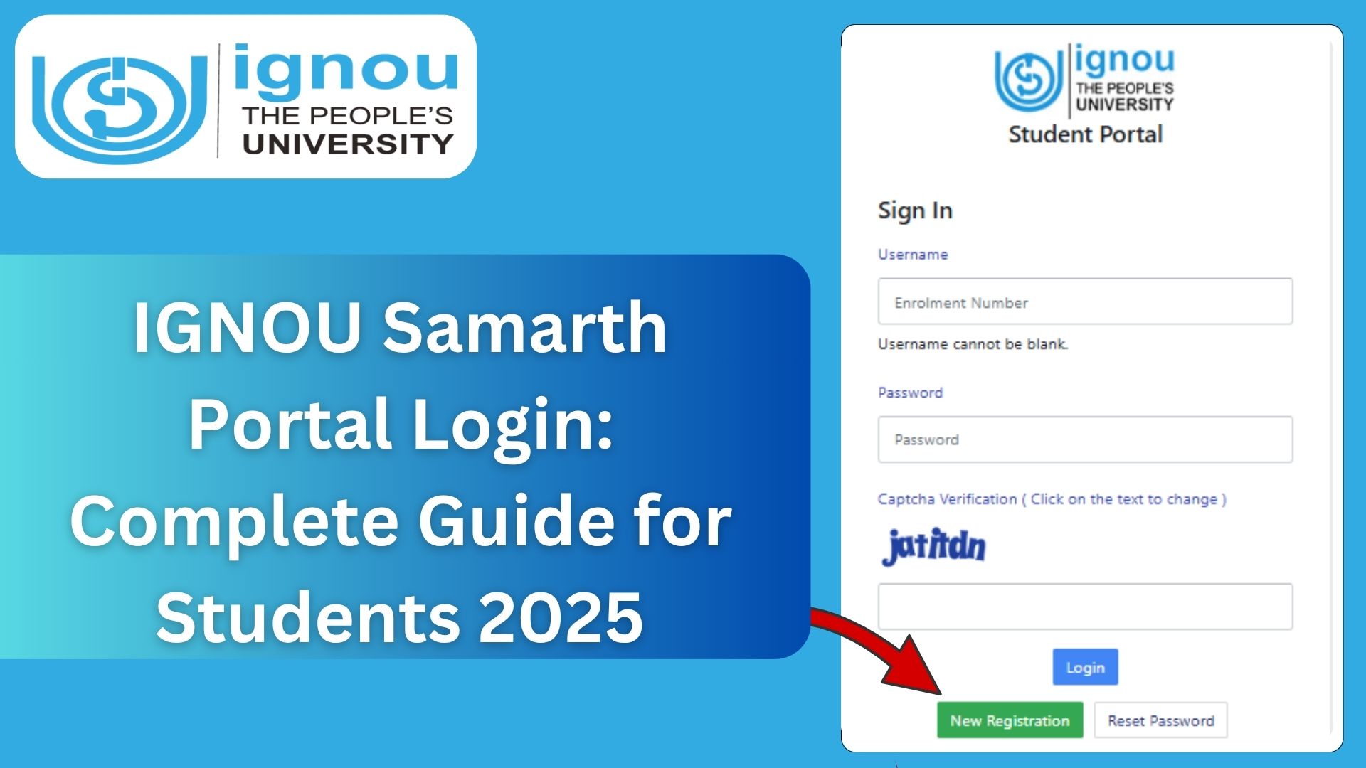 IGNOU Samarth Portal Login: Complete Guide for Students 2025