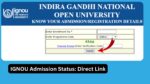 IGNOU Admission Status: Complete Guide to Check, Understand, and Track ...