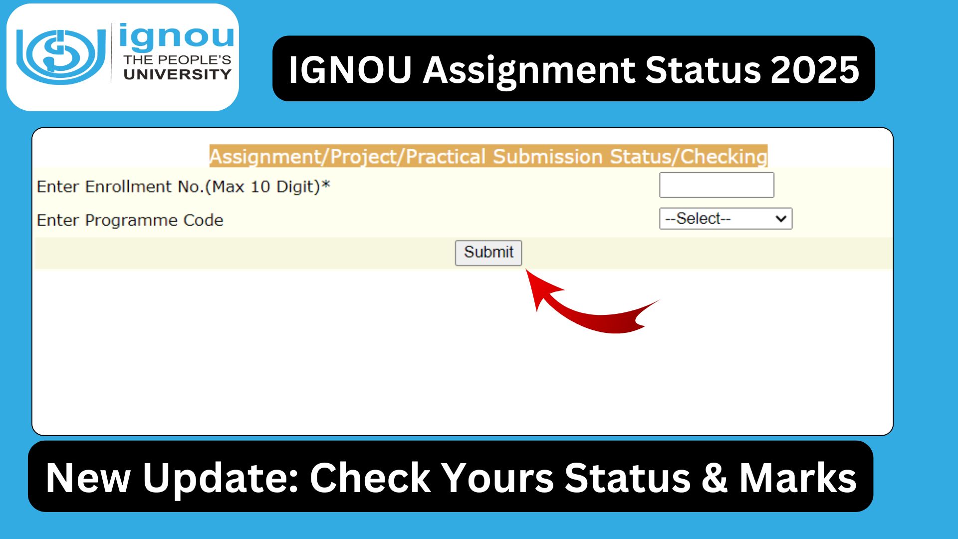 IGNOU Assignment Status Check: Complete Guide for Students